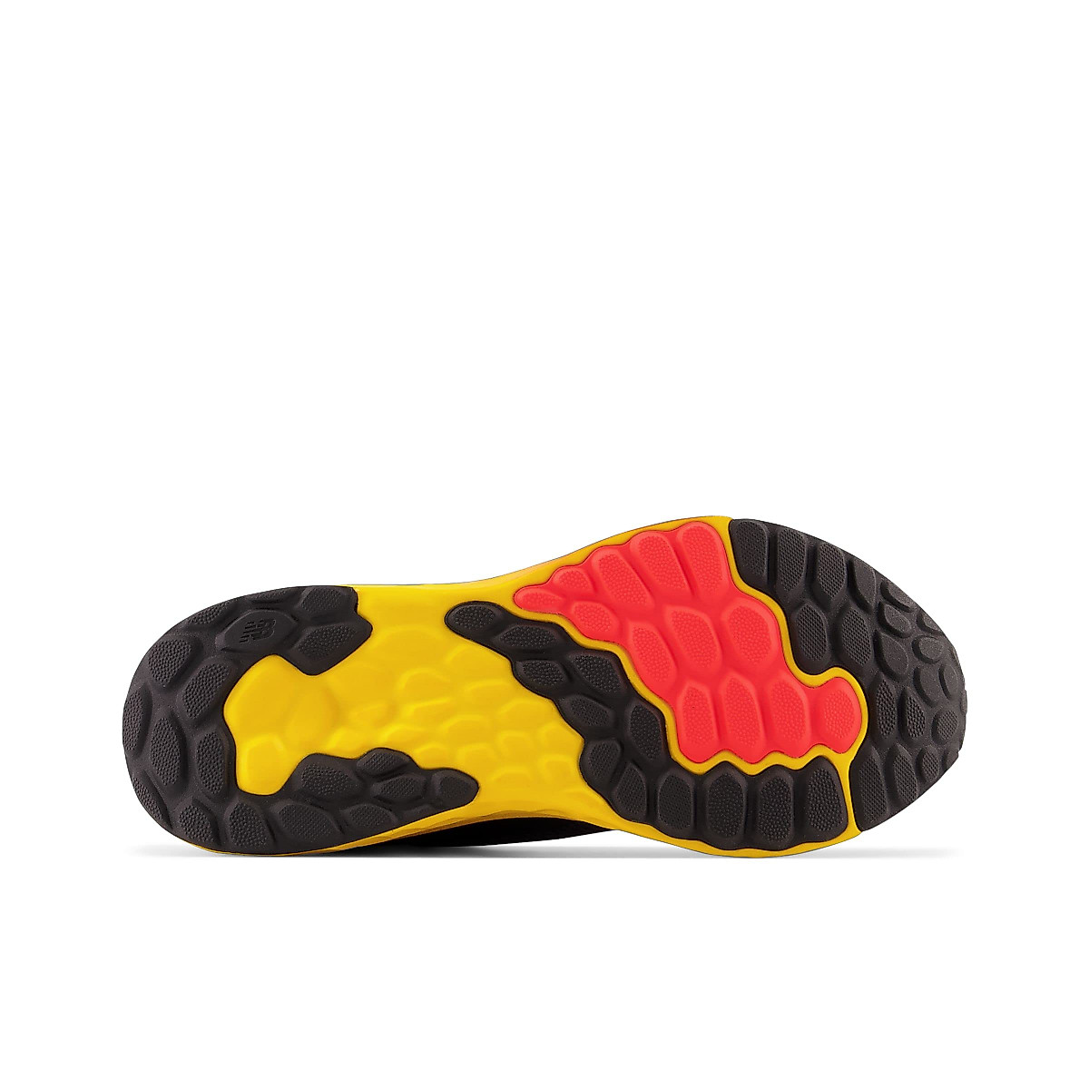 New Balance Boy's Fresh Foam Arishi V4 Hook and Loop Running Shoe, Team Navy/Electric Red/Egg Yolk, 2 Little Kid