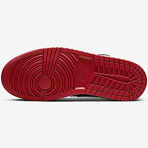 Nike Air Jordan 1 Low Men's Shoes Alternate Bred Toe 553558 066 - Size 9 White/Black