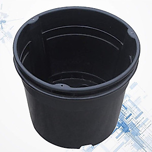 Happyyami Vegetable Growing Container 3 Gallon Fabric Pots Grow Bags Potato Growing Bags Starting Clear Orchid Pots Planter Pot Flower Pots Garden Flowerpot Ornament Bucket Basin Detachable