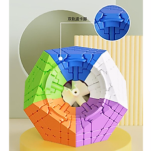 Cuberspeed Shengshou gigaminx v2 Speed Cube stickerless Megaminx 5x5 Layer Magic Cube Gigaminx Speed Cube 5x5 Cube