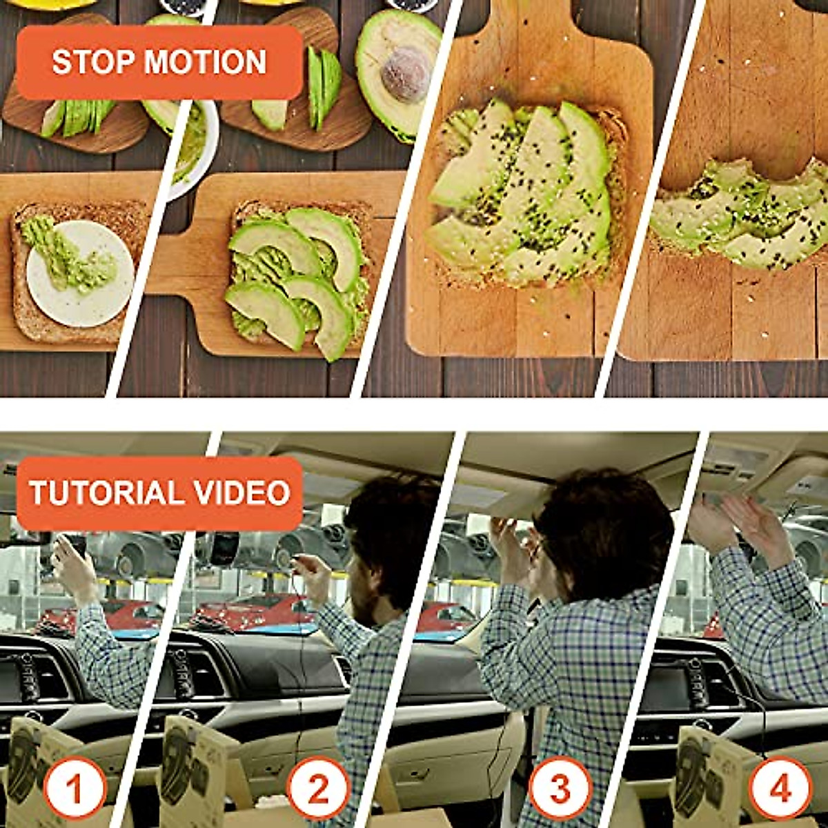 Rexing TL1 Time-Lapse Camera 2.4” LCD 1920x1080 Full HD Video 110° Wide-Angle Lens 6 Month Battery Life 2W White LED Loop Recording, Storage up to 512GB For Photography,Construction,Nature Observation