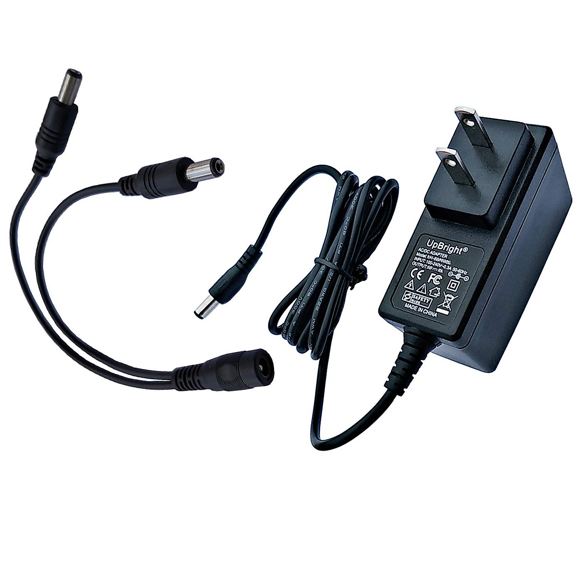 UpBright 10V AC/DC Adapter Compatible with Dogtra Super-X 3502NCP ARC 1900S 1902S EDGE 2300NCP 2500T&B 3500NCP Collar HK-AJ-100A150-US BC10V1500/5.5 SBC10V1500 5.5 SBC10V2000 5.5 BC10V2000/5.5 Charger