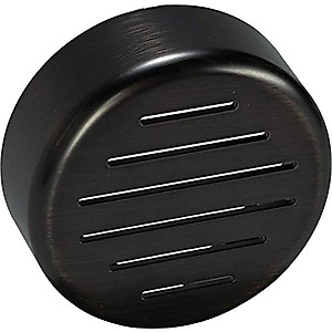 AB&A 60115 Tub Drain Trim Kit with Push eN Lift Stopper, Classic High-Capacity Overflow Plate, and Press-in Strainer Cover, Venetian Bronze