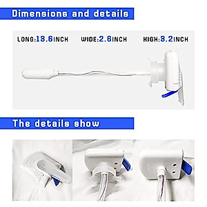 Milk Drink Dispenser, 2 PCS Automatic Electric Tap Juice Beer Beverage Dispenser fit Outdoor and Wedding Party, Prevent Overflowing,No handheld required