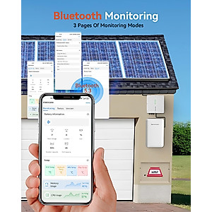 VESTWOODS 48V 100Ah LiFePO4 Battery, Canbus RS485 100A BMS 5120Wh 16-Cells Power Wall Lithium Battery, 10 Years 6000 Deep Cycles for Solar Energy Storage, Off-grid, Standby Power, IP65 for Outdoor