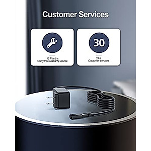 Charger Fit for Wahl Cordless Magic Clipper 8148 8164 8591 8509 1919 8591L 8148L 8148-308 08504-400 97225-002 Clip Shaver AC Adapter Power Cord Supply for S010AZM0400200