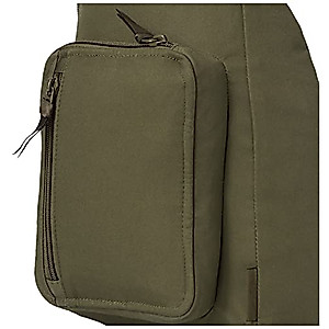 Vera Bradley Women's Cotton Sling Backpack, Climbing Ivy Green, One Size