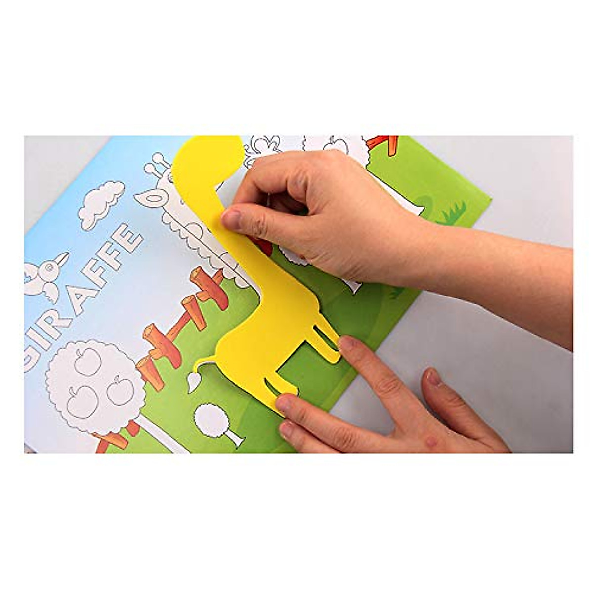 Chilor Crafts Toys for Kids,10 Pcs+2 Pcs Make Animals Stickers for Kids Ages 4 5 6 7 8 9,Arts Supplies Kits for Party Game School Kindergarten Homeschool Supplies (Random)