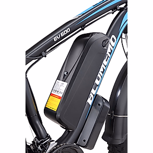 BLUMEMO Electric Bike for Adults 1000W, Removable 48V/17.5AH Battery E-Bike, Max 31Mph,Fat Tire Electric Bicycle 26" 4.0 for Trail Riding/Excursion/Commute 21-Speed Shifting UL and GCC Certified