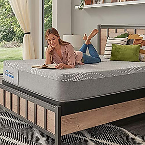 Sealy Posturepedic Hybrid Medina Firm Feel Mattress and 5-Inch Foundation, Queen