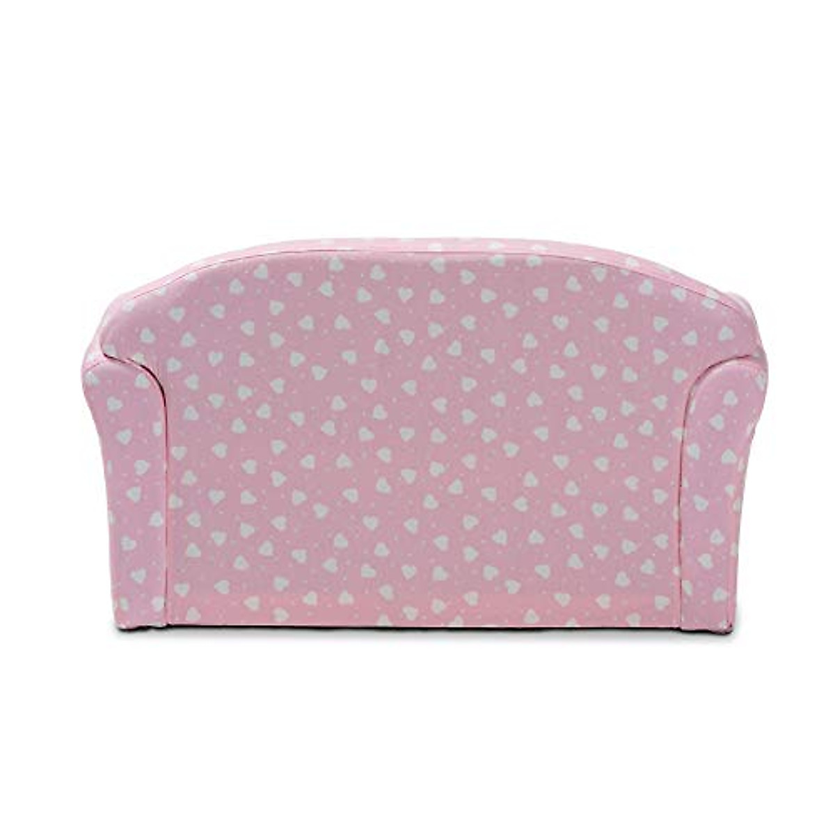 Baxton Studio Sofas, Pink/White Heart Print