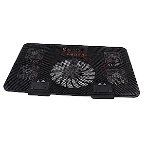 Abaodam Laptop Radiator Cooling Bracket Cooler Fan Laptop Gaming Laptop Cooler Laptop Fan Stand Laptop Cooling Fan Laptop External Fan Laptop Cooling pad air Fan Cooling Rack n5 Metal USB