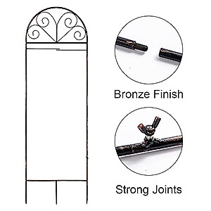 YEAHOME Garden Flag Holder Stand - Weather-Proof Yard Flag Pole Premium Metal Powder-Coated Garden Flag Arbor, Garden Flag Stakes Outdoor Decor for for American Flag, All Seasons Garden Flags