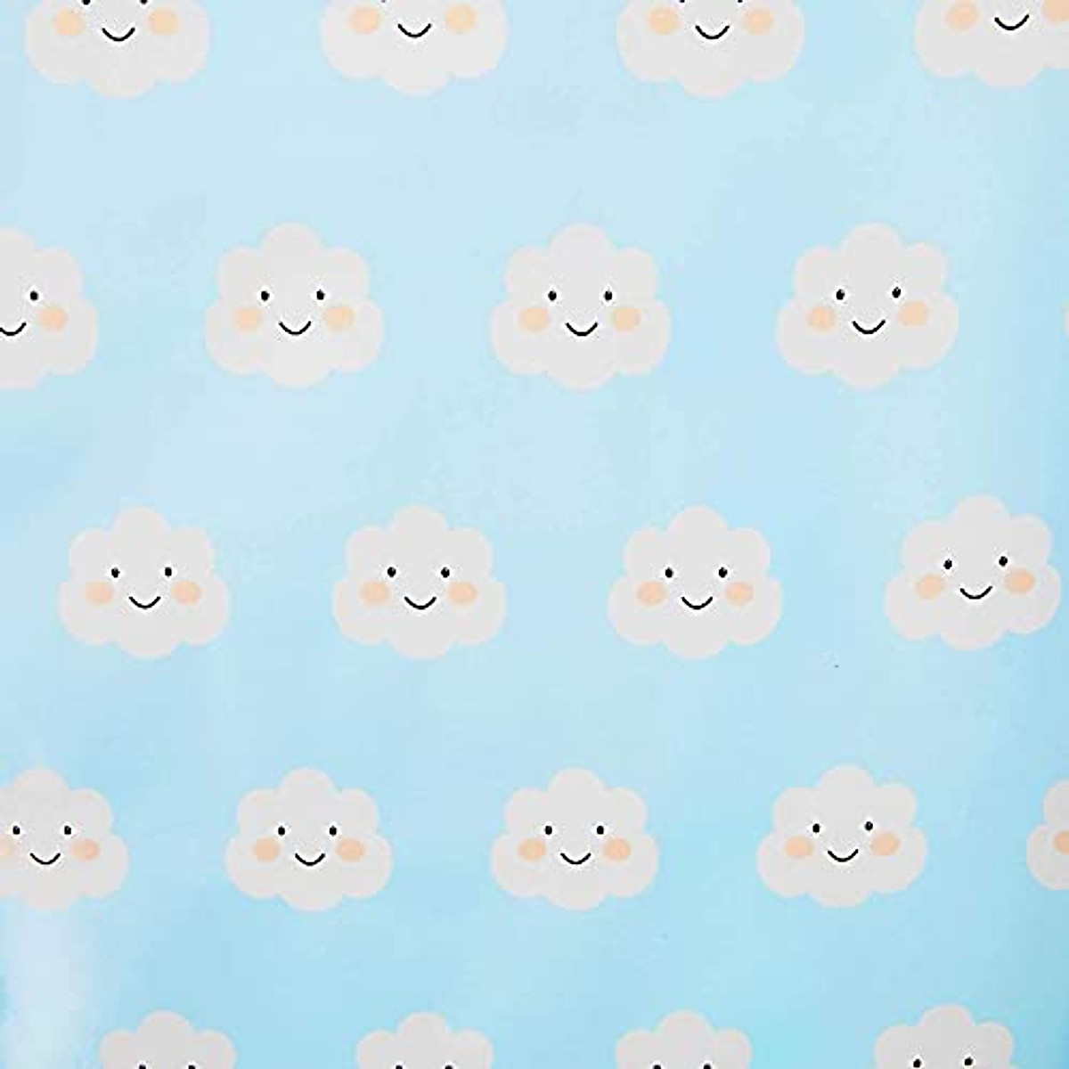 Sparkle and Bash Baby Shower Wrapping Paper, Double-Sided with Cut Lines, 30 In x 16 Ft (3 Rolls)