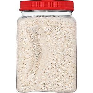 RiceSelect Arborio Rice for Italian Risotto, Premium Gluten-Free Rice, Non-GMO, 32-Ounce Jar, (Pack of 1)