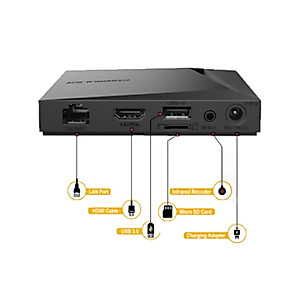 Formuler Z11 Pro Max 4K Android 11 Dual Band 5G Gigabit LAN 4GB Ram 32GB Storage with Premium IR1 Remote Control | Bonus HDMI Cable | Bonus Formuler Luminous Remote Control