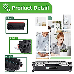 Aztech Compatible Toner Cartridge Replacement for Canon 120 CRG 120 CRG-120 use for Canon ImageCLASS D1120 D1320 D1550 D1520 D1350 D1370 D1150 D1100 D1170 D1180 MF6680dn Printer Ink (Black, 4-Pack)