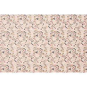 iEFUN 6PCS 20" x 22", 100% Cotton Fat Quarters Fabric Bundles, Quilting Fabric for Sewing Crafting (Floral A)