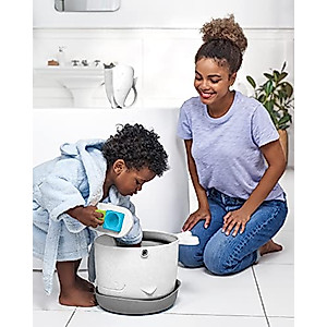 Skip Hop Moby x Oceanworks Baby Bath & Bath Toy Bucket Bundle