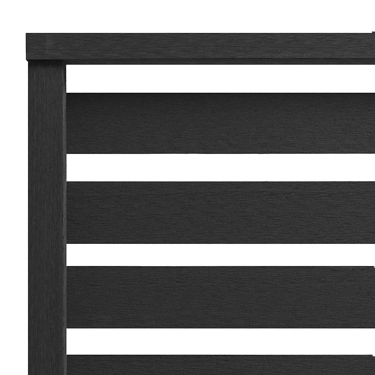 Fence Panel,Garden Fence Border,Portable Fence,Privacy Fence,Fencing for Yard,Private Fence,Garden Fence for Dogs,for Patio,Backyard,Outdoor Pool,Porch,WPC 70.9"x70.9" Black