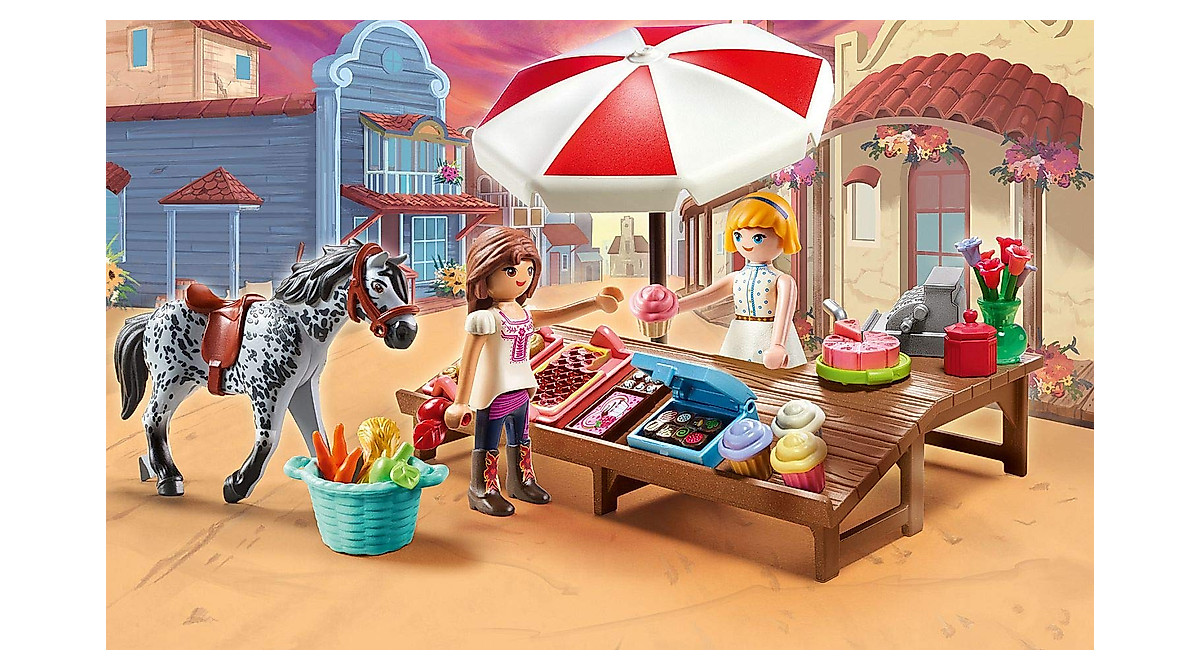 Playmobil Spirit Miradero Candy Stand - Sweet Adventure