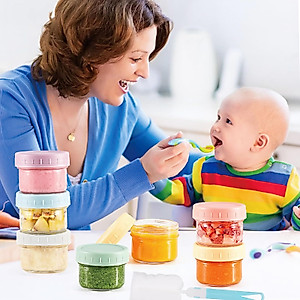 6Pack2.7oz Glass Salad Dressing Container To Go,Small Glass Containers With Lids,Reusable and Leakproof Dipping Sauce Cups Set,Salad Dressing Container Lunch Box Work Trip,With brush,Liquid Chalk Pen