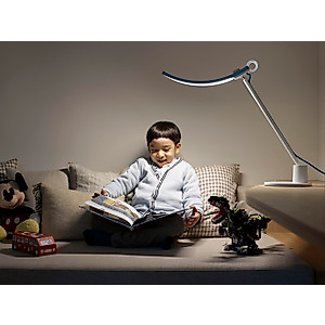 BenQ Blue Genie LED Desk Eye-Caring Table Lamp: Auto-Dimming, CRI>95, 13 Color Temperatures, 35” Wide Illumination, for Bedroom/Living Room/Reading/Crafting/Home Office