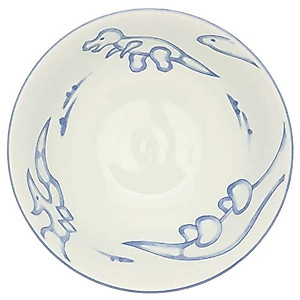 Japanese 6-3/8" Jurassic Dinos Soup/Ramen Bowl #140-198