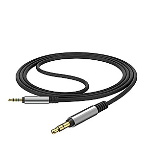 Geekria QuickFit Audio Cable with 4.4mm Adapter Compatible with Sony WH-1000XM5 1000XM4 XB910N XB900N CH710N MDR-XB950BT Cable, 2.5mm Balanced to 3.5mm Stereo Cord for Walkman, AMP (4 ft/1.2 m)