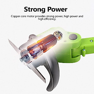 24V Lawn Edgers Electric with Blade and Batteries, Handheld Cordless String Trimmer Portable Grass Cutting Machine Trimming Mower 6000MAH Lithium-Ion