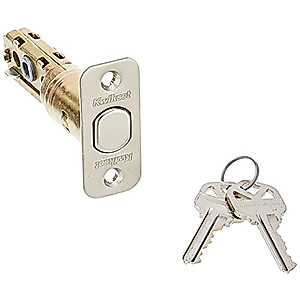 Kwikset 985 Double Cylinder Deadbolt featuring SmartKey® in Satin Nickel