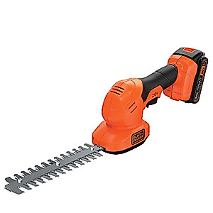 BLACK+DECKER 20V MAX* POWERCONNECT 3/8 in. Cordless Shear Shrubber Kit (BCSS820C1)