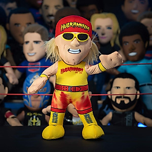 Bleacher Creatures WWE Hulk Hogan 10" Plush Figure - A Wrestling Superstar for Play or Display
