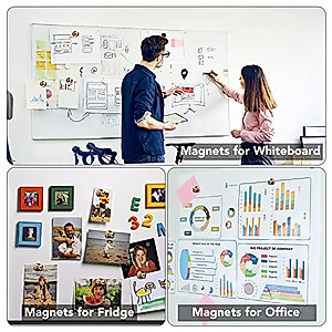 20 PCS Refrigerator Magnets, Gold Metal Push Pin Magnets, Ideal for Whiteboard Magnets, Fridge Magnets, Office Magnets, Classroom Magnets, Map Magnets