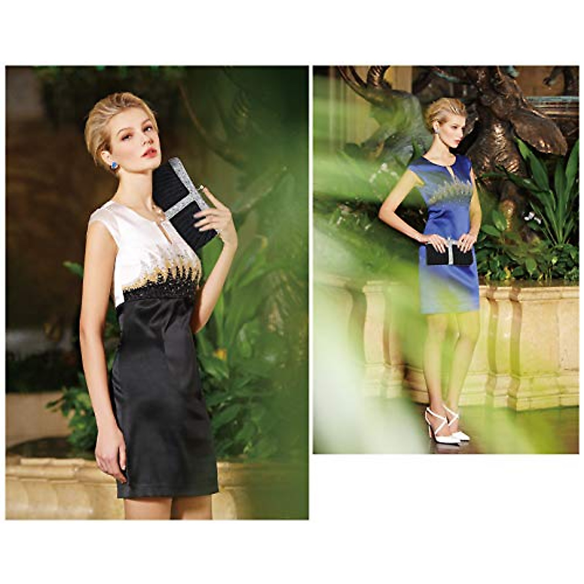 YOJOY Rhinestone Clutch Purses for Women Purses and Handbags Formal Wedding Party Prom Purse Money Bags