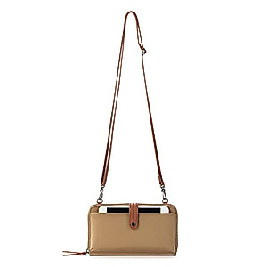 The Sak Esperato Recycled Nylon Large Smartphone Crossbody (Khaki)