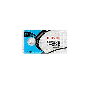 Maxell SR920W - 370 Watch/Calculator Battery Cell (5 Pack)