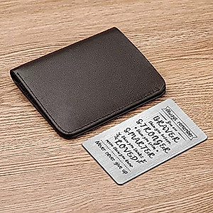 FINGERINSPIRE 3x2 Inch Wallet Insert Card for Son Daughter Friend Inspirational Gifts for Men Women Birthday Graduation Encouragement Gift for Teen Young Guys- Always Remember (Vertical)