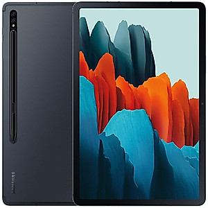 Samsung Galaxy Tab S7+ Wi-Fi, Mystic Black - 512GB (Renewed)