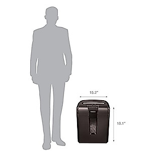 Fellowes 63Cb Jam Blocker 10-Sheet Cross-Cut Junk Mail, Paper and Credit Card Shredder