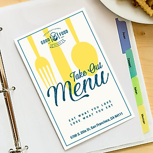 Avery Printable Greeting Cards, Half-Fold, 5.5" x 8.5", Matte White, 20 Blank Cards with Envelopes (3265)