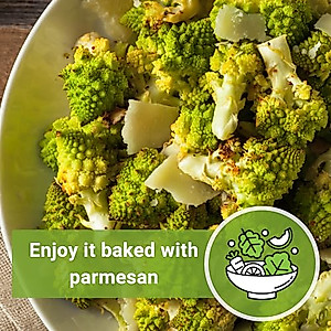 Sow Right Seeds - Romanesco Broccoli Seeds for Planting - Non-GMO Heirloom Packet with Instructions to Plant an Outdoor Home Vegetable Garden - Great for Salads - Abundant Harvest - Cold Hardy (1)