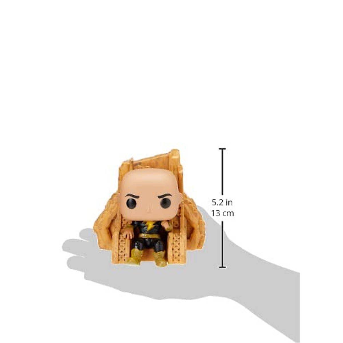 Funko Pop! Movies: Black Adam - Black Adam on Throne