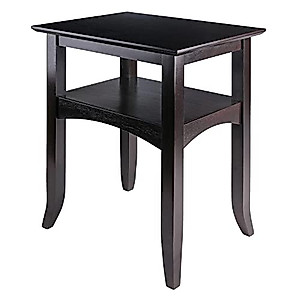 Winsome Camden End Table, Coffee, 17.32x22.44x25.98
