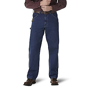 Wrangler Riggs Workwear mens Workhorse jeans, Antique Indigo, 35W x 32L US