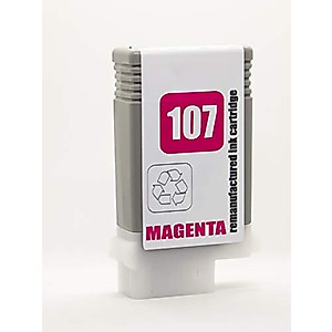 XL-Ink Compatible for Canon PFI-107/PFI107 6-Pack (2X Matt Black, Black, Cyan, Magenta, Yellow)