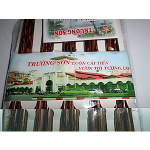 Truong Son set of 10 pair Vietnamese coconut wood chopsticks total of 20 peices