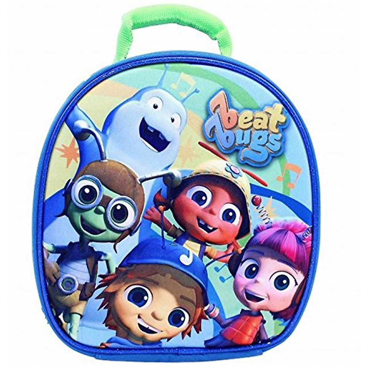 Beat Bugs 9" Lunch Bag with Hands Free Clip & Allergy Window