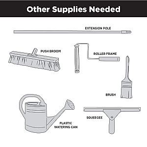 Rust-Oleum 286894 Rocksolid Metallic Garage Floor Coating, 2.18 Quarts (Pack of 1), Copper Pot, 70 Fl. Oz