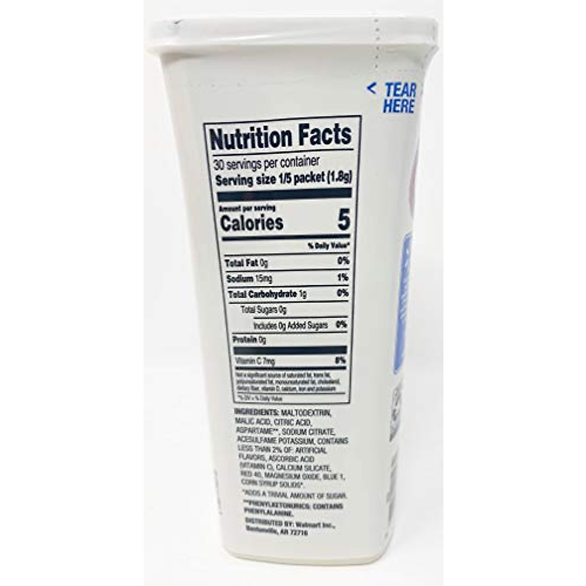 Great Value: Grape Drink Mix, 1.9 Oz - 6 Packets (2 Pack)